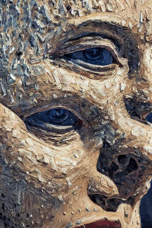 hyperrealism oil painting, close-up portrait of | Stable Diffusion ...