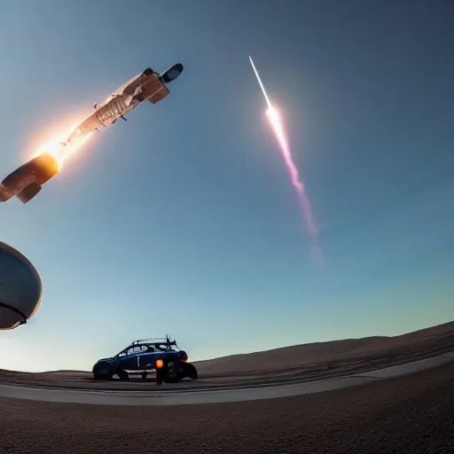 4 k sony a 7 wide angle hdr photo of elon musk riding | Stable ...