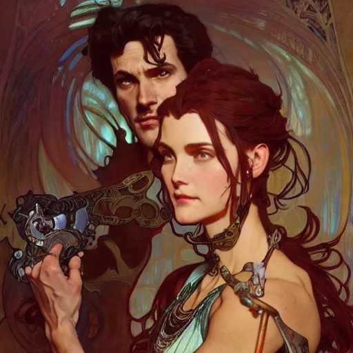 ash williams, fantasy, d & d, intricate, detailed, by | Stable Diffusion | OpenArt