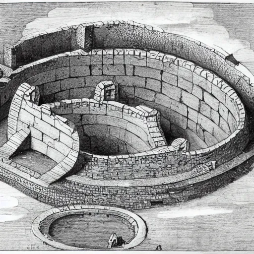 motte and bailey, 4K illustration of medieval | Stable Diffusion | OpenArt