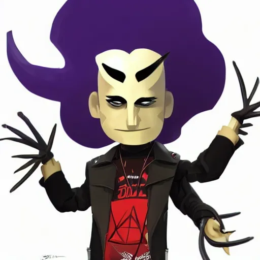 CGI psychic punk rocker electrifying rockstar with a | Stable Diffusion ...