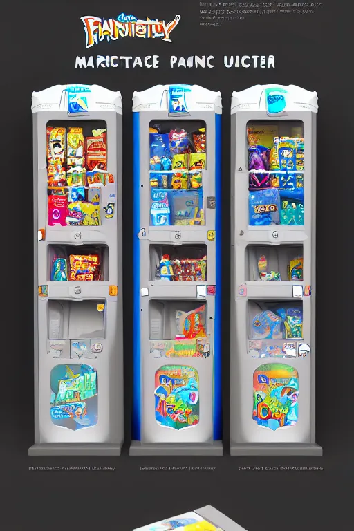 Diaper Vending Machine, fantasy, magic, ultra | Stable Diffusion | OpenArt