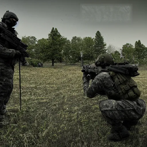 night vision NVG military raid at a cemetery, | Stable Diffusion | OpenArt