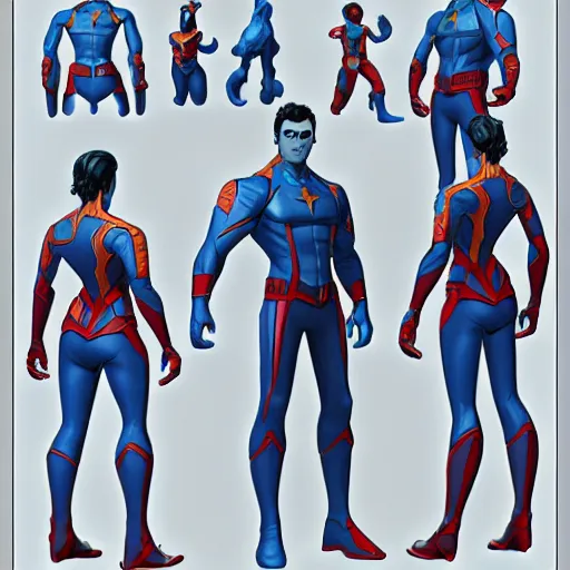 Invincible Redesign by Scadilla on DeviantArt Marvel | Stable Diffusion