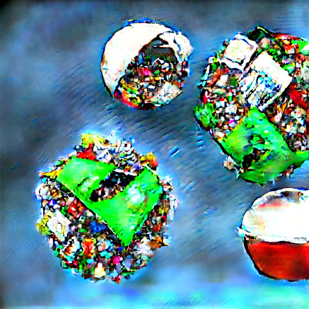 photorealistic 3 d rendering of household garbage | Stable Diffusion ...