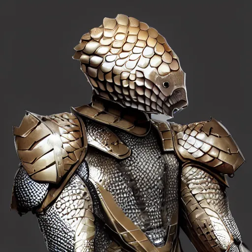 a humanoid Pangolin armored knight with metallic armor | Stable Diffusion | OpenArt