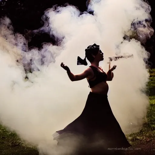 beautiful smoke dancer | Stable Diffusion | OpenArt