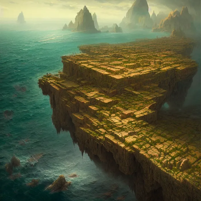 matte painting by marc simonetti, jonathan solter, | Stable Diffusion ...