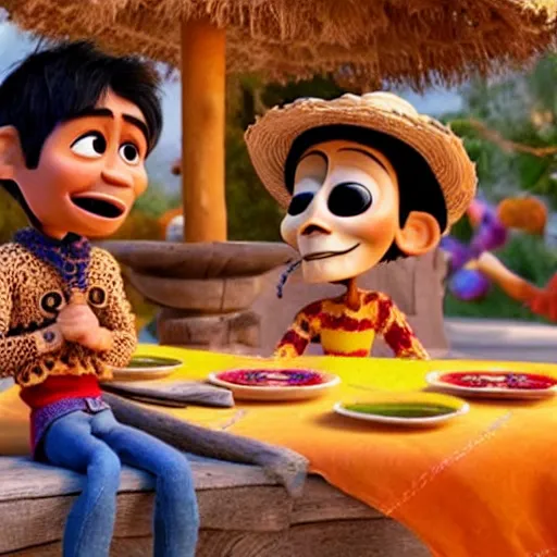 pixar coco takes place in portugal | Stable Diffusion | OpenArt
