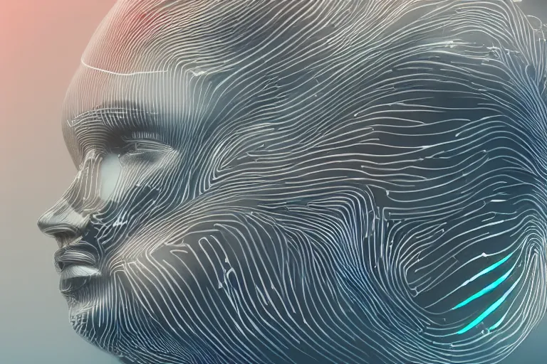 biometrics fintech technology, concept art, trending | Stable Diffusion ...