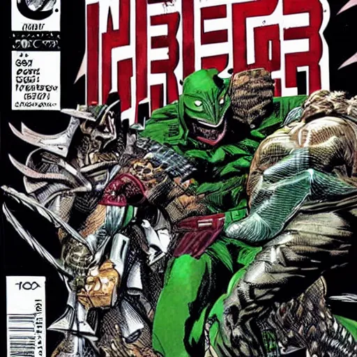 highly detailed comic book cover of the shredder | Stable Diffusion