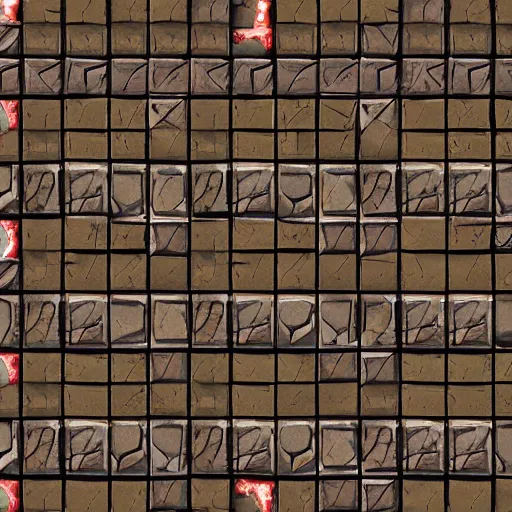 dungeon floor tiles for game, lava caves | Stable Diffusion | OpenArt