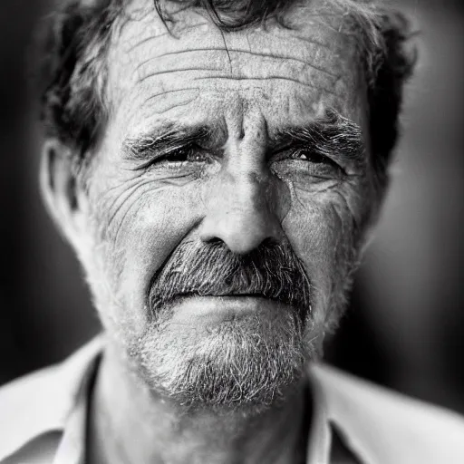 A 4x5 portrait of a dishevelled man who has witnessed | Stable ...