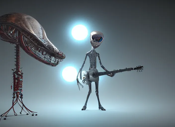 strange surrealist detailed alien electronic and | Stable Diffusion ...