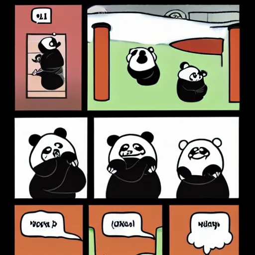 an angry panda comics | Stable Diffusion | OpenArt
