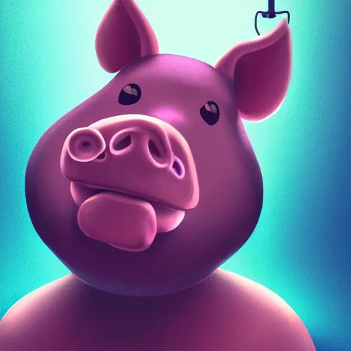 a cartoon humanoid anthropomorphic pig lay in the tub, | Stable Diffusion