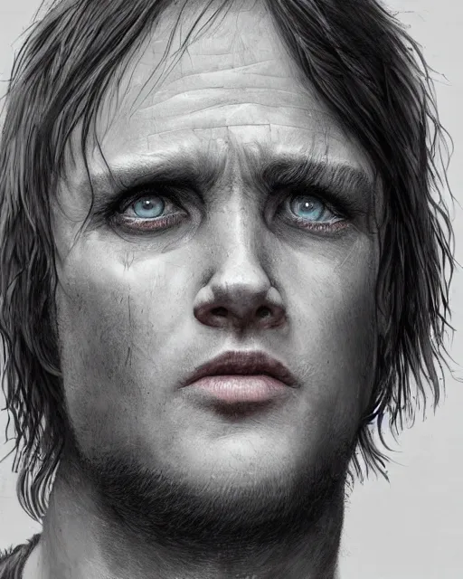 jimmy ( the rev ) sullivan, hyper realistic face, | Stable Diffusion
