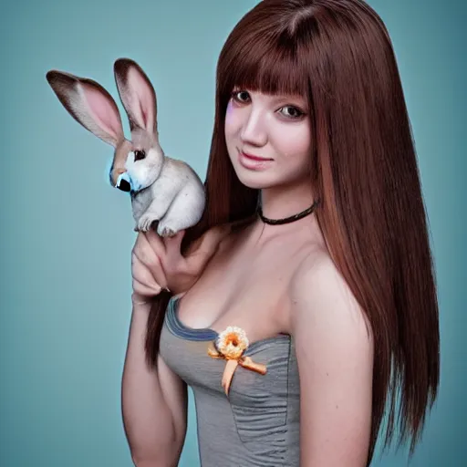 a beautiful female bunny humanoid | Stable Diffusion | OpenArt