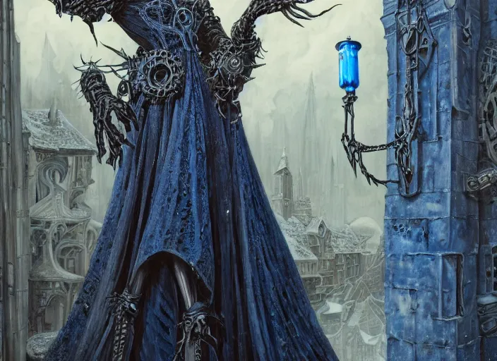 a beautiful witch queen with bright blue eyes, pale | Stable Diffusion ...