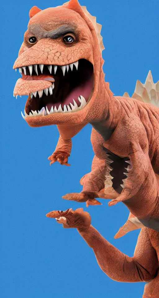 wallpaper of obama in a dinosaur costume cheering | Stable Diffusion ...