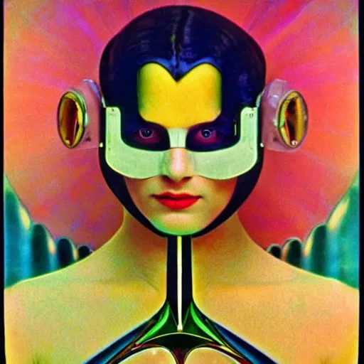 extremely beautiful futuristic super schizophrenic | Stable Diffusion ...