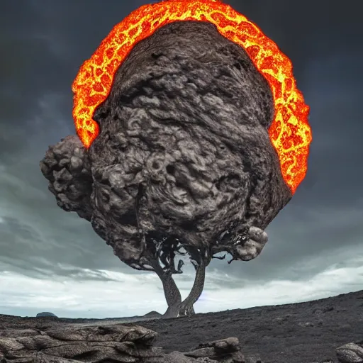 giant tree of life being consumed by lava | Stable Diffusion | OpenArt
