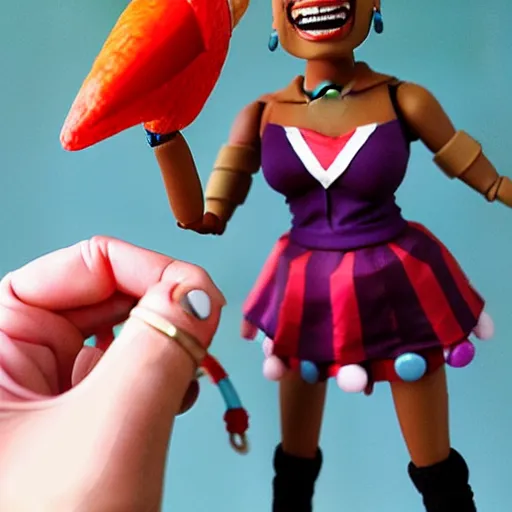 maya angelou winning wimbledon, stop motion vinyl | Stable Diffusion ...