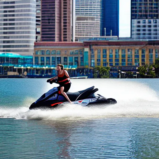boat jet skiing downtown | Stable Diffusion | OpenArt