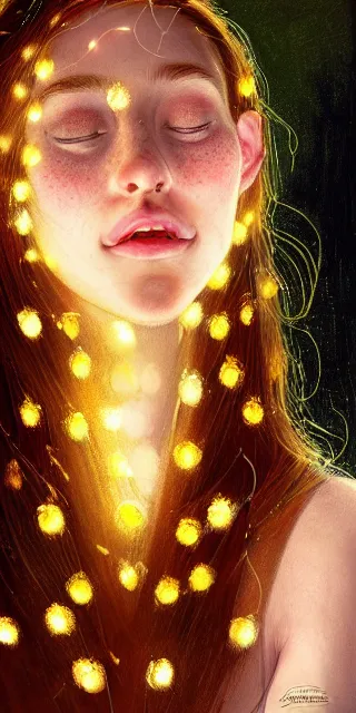 a totally enraptured smiling young woman surrounded by | Stable ...