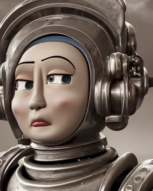 highly detailed closeup, face profile portrait of a | Stable Diffusion ...