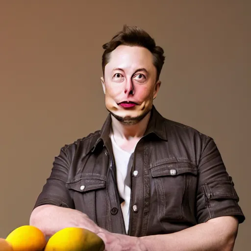 elon mango musk, elon musk as a mango!!! highly | Stable Diffusion ...