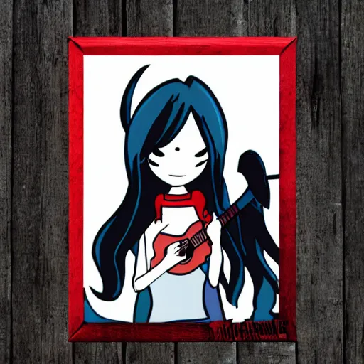 Marceline from Adventure Time | Stable Diffusion | OpenArt