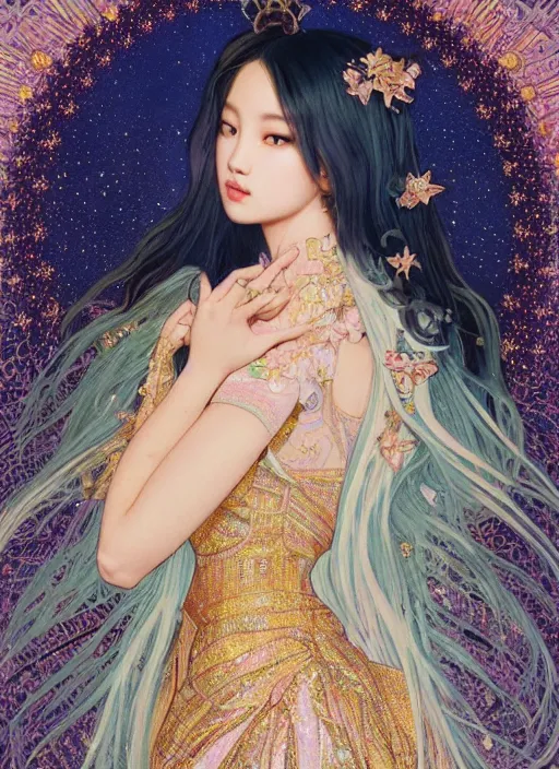 Lisa from Blackpink as magical celestial princess | Stable Diffusion ...