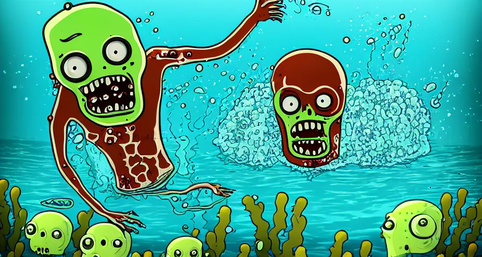 highly detailed full body portrait of a zombie | Stable Diffusion | OpenArt