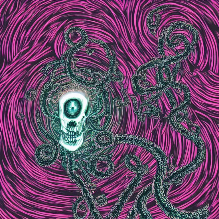 a giant skull with intricate rune carvings and glowing | Stable Diffusion | OpenArt