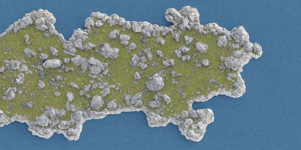 a salt covered island, gridless tabletop roleplaying | Stable Diffusion ...