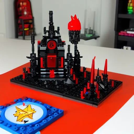 satanism lego set | Stable Diffusion