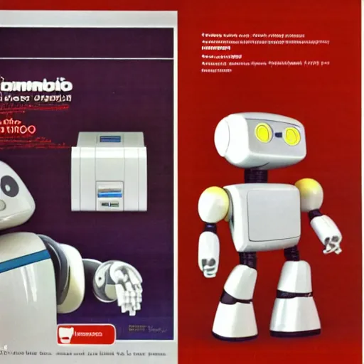 domestic robot by apple computer, nintendo nes, r. o. | Stable ...