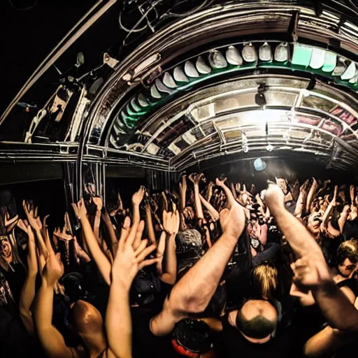 all of the best dubstep producers at an underground | Stable Diffusion ...