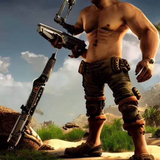 Serious Sam 3 Highly detailed, photorealism, HD | Stable Diffusion | OpenArt