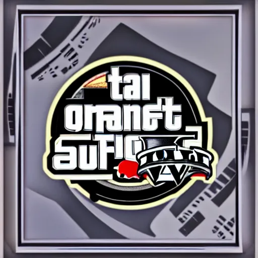 Grand Theft Auto logo, with VI at the bottom | Stable Diffusion | OpenArt