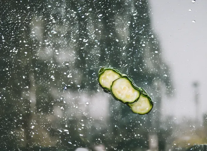 photo still of pickles raining from the sky, 8 k, 8 5 | Stable ...