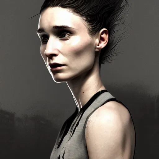 rooney mara portrait, dystopia core, apocalyptic, | Stable Diffusion | OpenArt