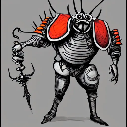 cockroach character, securityguard, in the style of | Stable Diffusion ...