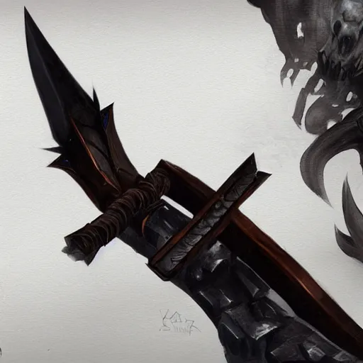 Dread Lord's Blade of Annihilation, Melee Blade, | Stable Diffusion ...