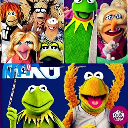 The muppets facing off in an episode of naruto, shonen | Stable ...