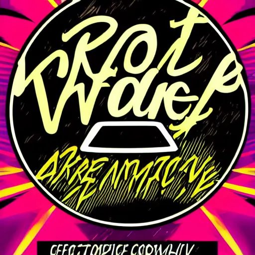 vector rave flyer style logo for an anarchist | Stable Diffusion | OpenArt