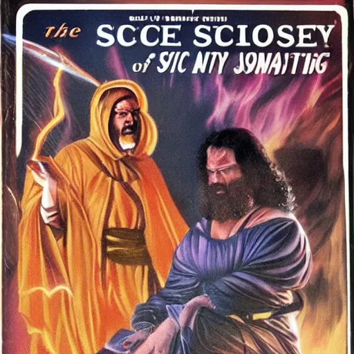 the story of Moses, pulp sci-fi art, space opera | Stable Diffusion ...