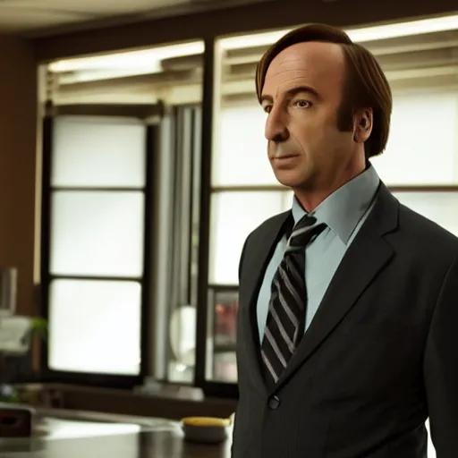 photo of saul goodman, still from better call saul | Stable Diffusion ...
