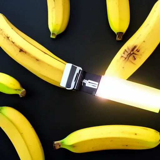 banana lightsaber | Stable Diffusion